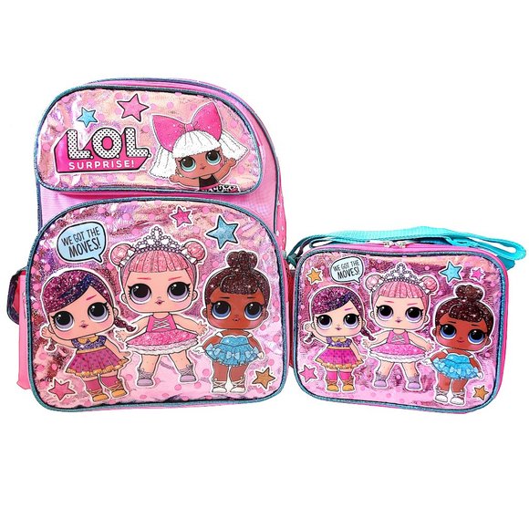 L.O.L. Surprise! | Accessories | Lol Surprise 6 Backpack And Lunch Bag ...
